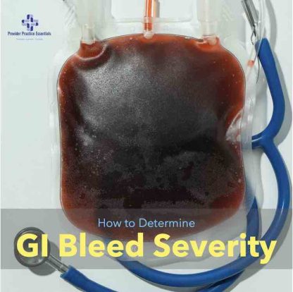 GI Bleed Severity